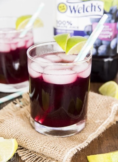Grape Lime Rickey (Mocktail) – Like Mother, Like Daughter