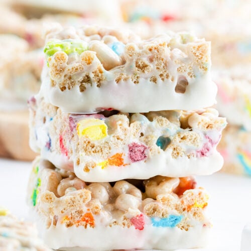 Lucky charms rice krispie treats store
