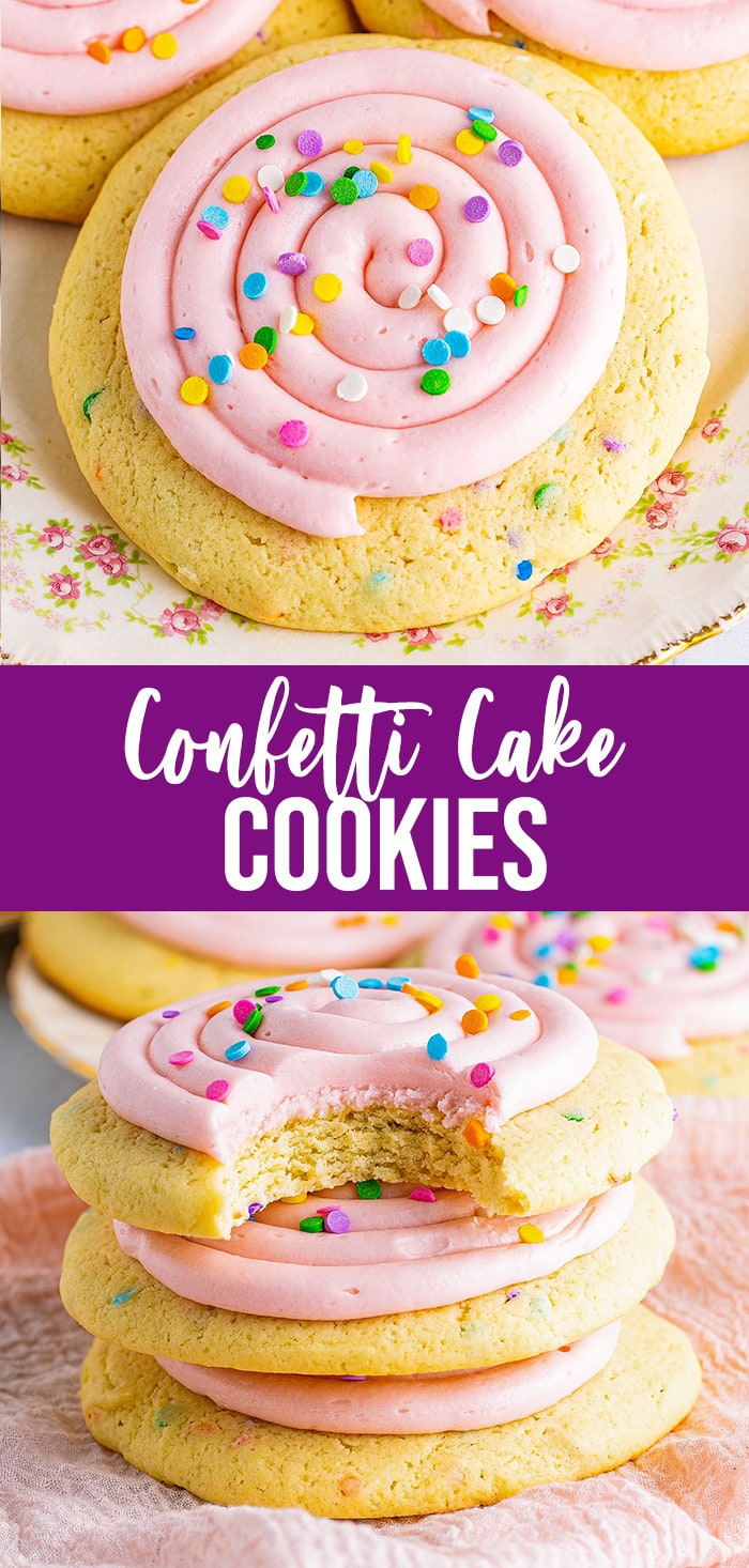 Confetti Cake Cookies (Crumbl Copycat Recipe) – Like Mother, Like Daughter