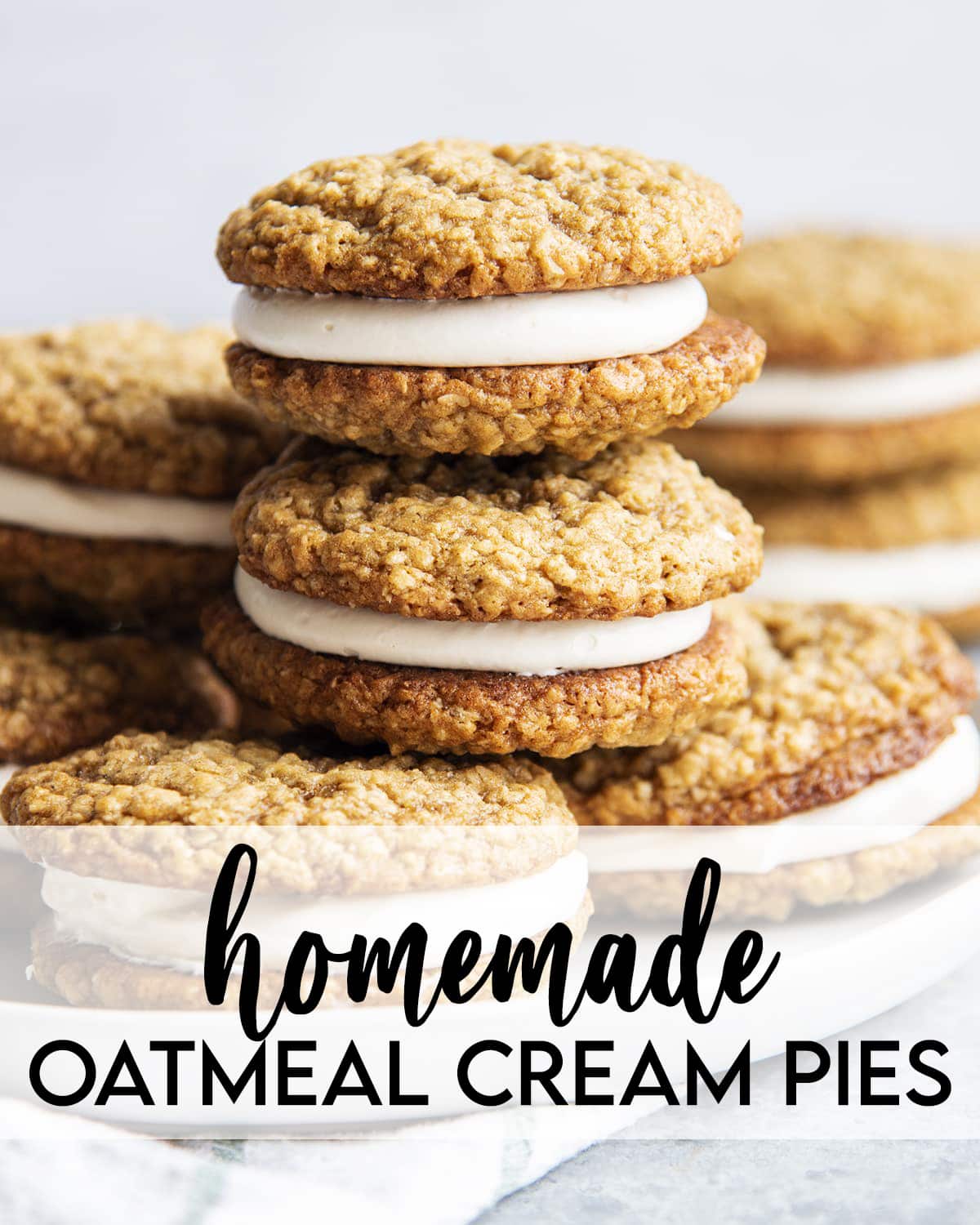 Homemade Oatmeal Cream Pies – Like Mother, Like Daughter
