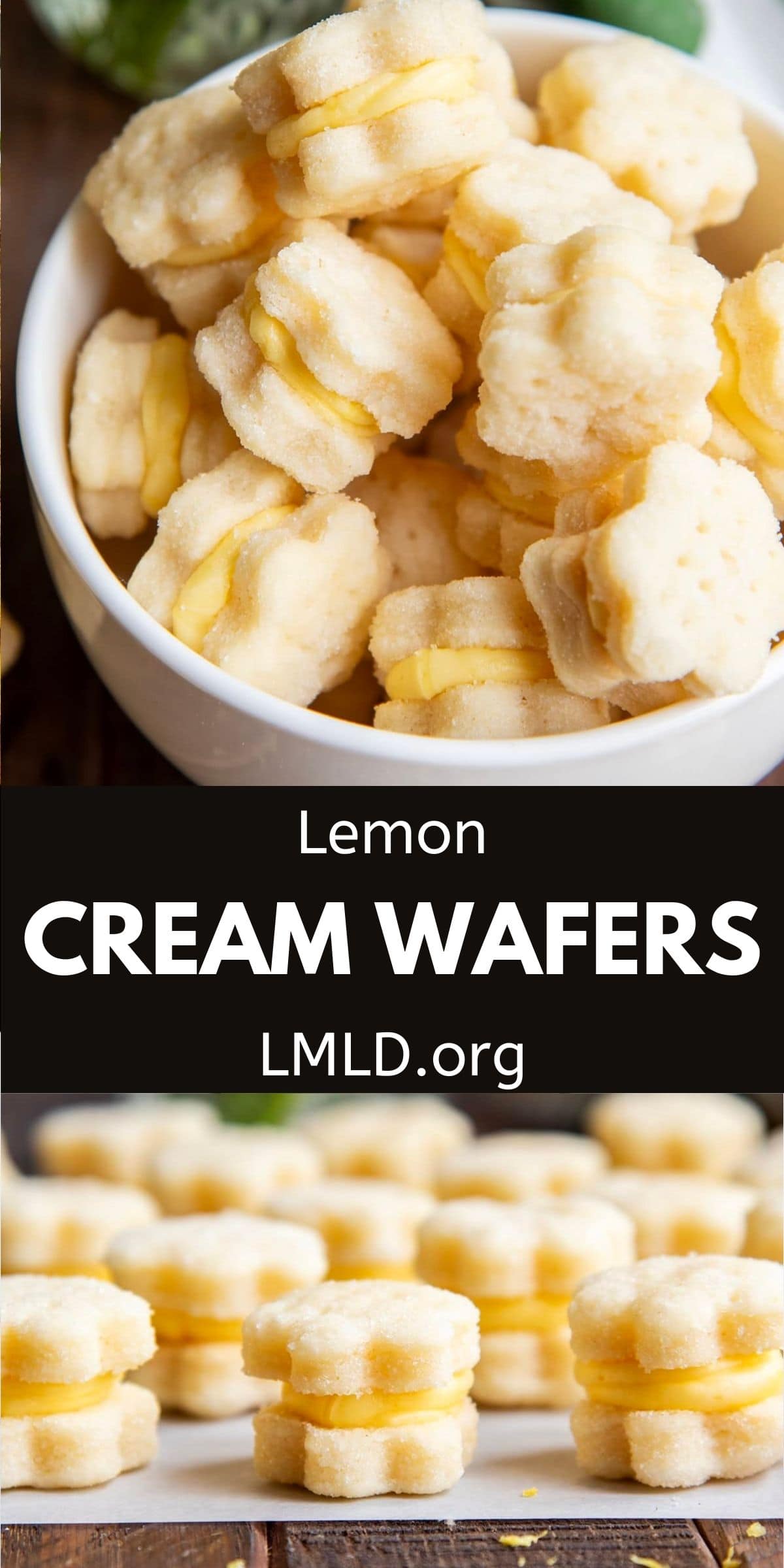 Lemon Cream Wafers – Like Mother, Like Daughter